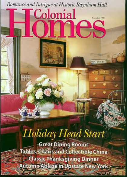 Colonial Homes Magazine Covers Press ARTEFACT HOME | GARDEN