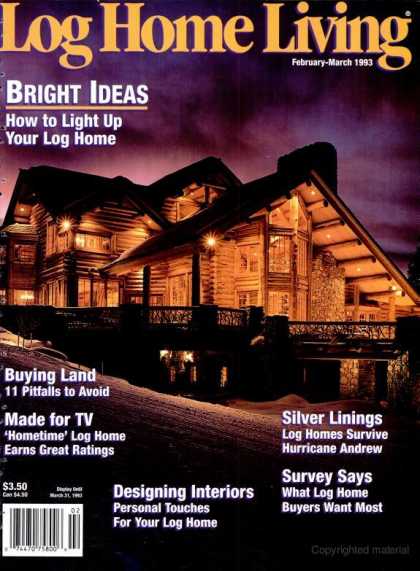 Original Log Home Living Magazine Log & Timber Home Living YouTube