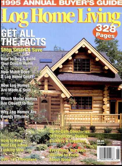Log Home Living Magazine Log Home Living Covers