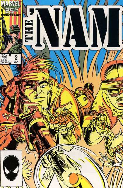 The Nam Comic Book Art Nam Covers