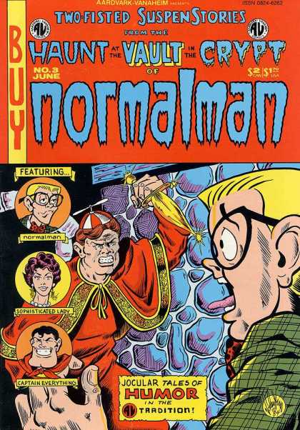 Normal Man Comic