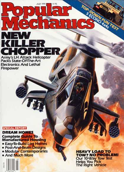 Popular Mechanics Magazine Helicopters