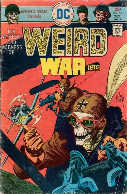 Weird War Tales Covers Weird War Tales Covers